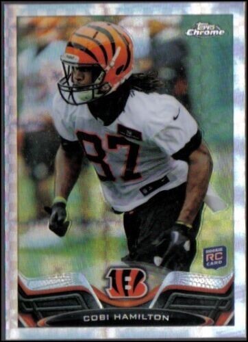 2013 Topps Chrome Xfractors Cincinnati Bengals Football Card #158 Cobi ...