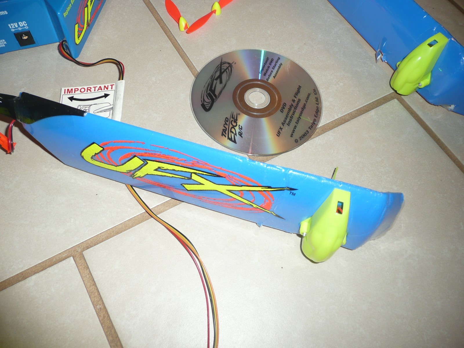 TAIYO EDGE R/C ROTARY AIRCRAFT VERTICAL TAKE OFF SOLD FOR PARTS | eBay