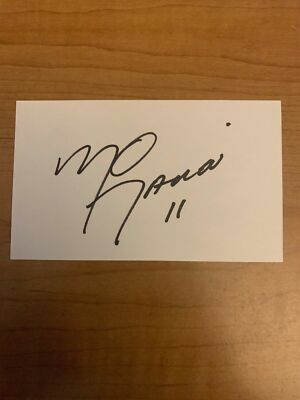 RAMON MORALES - SOCCER - AUTHENTIC AUTOGRAPH SIGNED- B6128 | eBay