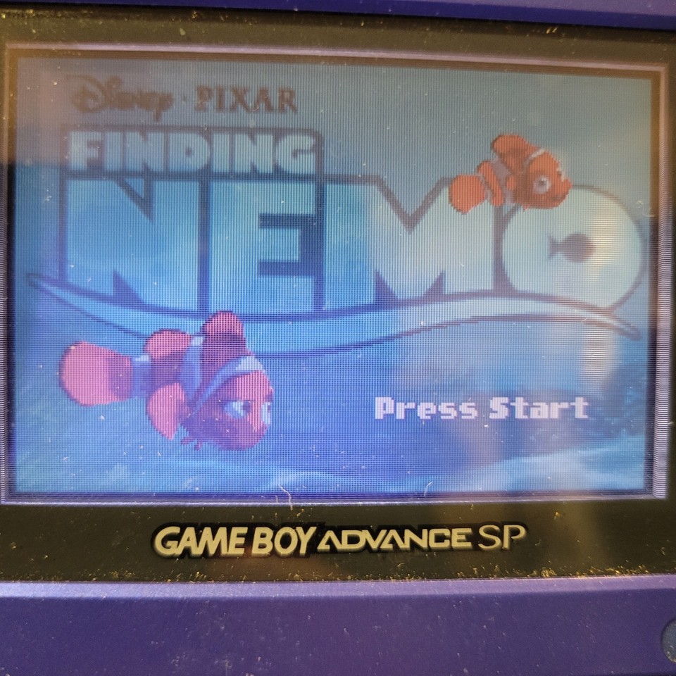 Finding Nemo GBA and Rugrats Castle Capers GBA Carts Only, Tested ...