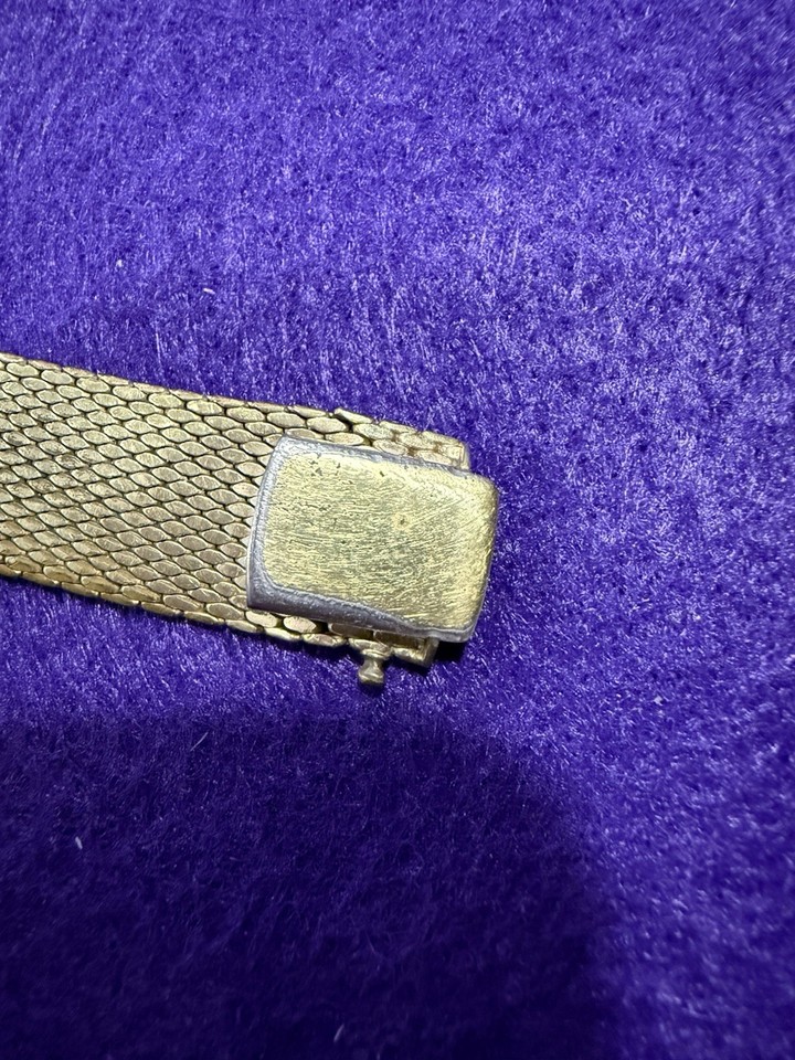 Vintage Andreas Daub Woven Mesh Bracelet Marked A.D AM Double gold ...