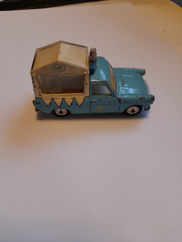 Corgi Toys #474 Walls Ice Cream Van On Ford Thames - With Tune Handle ...