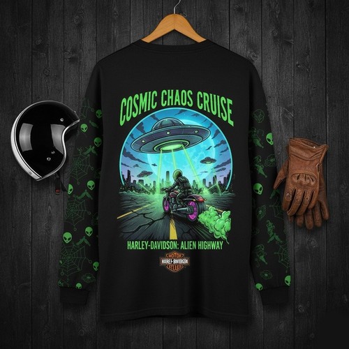 Harley-Davidson & Halloween Series Bewitching Alien Invasion Ride ...