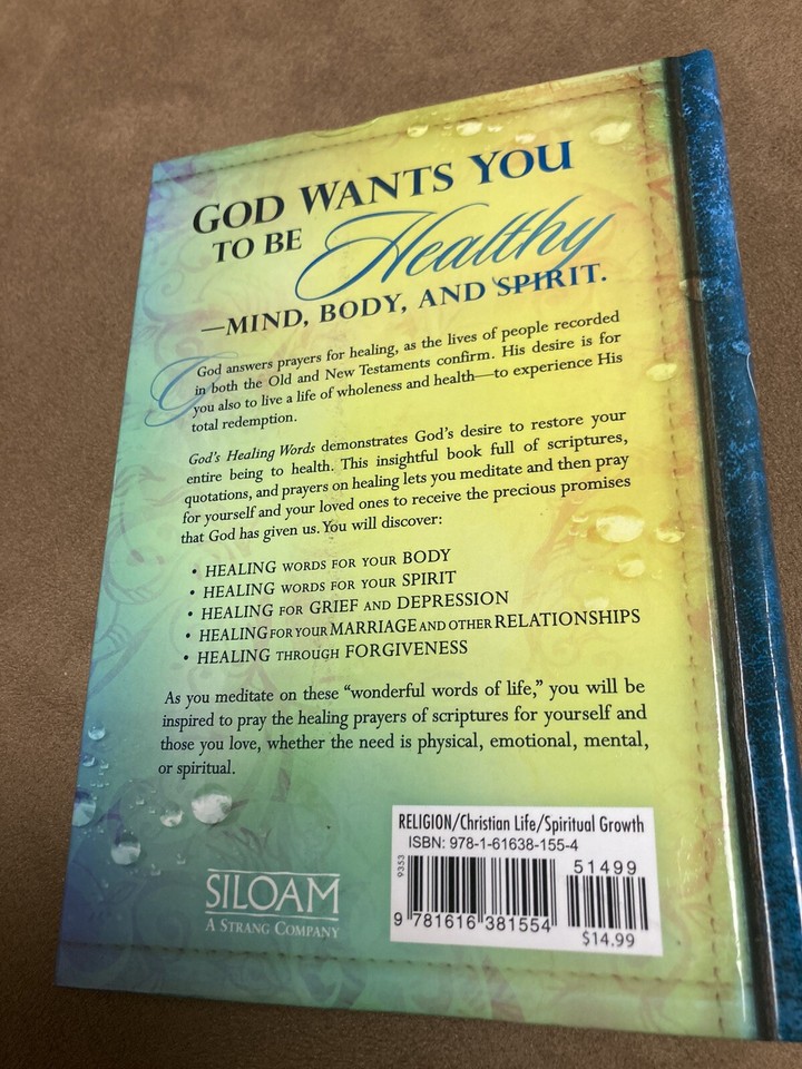 God's Healing Words : Your Pocket Guide of Scriptures and Prayers ...