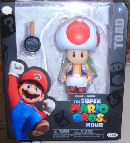 THE SUPER MARIO BROTHERS MOVIE - TOAD - FIGURE | eBay
