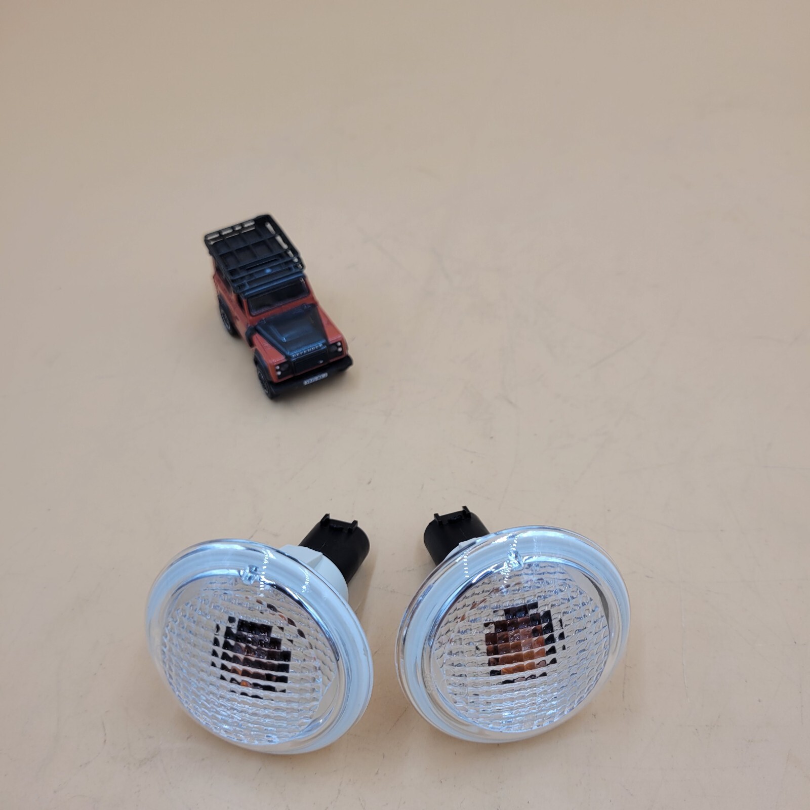 LAND ROVER RR (03-12) CLEAR SIDE MARKER REPEATER LIGHTS XGB500020 set ...