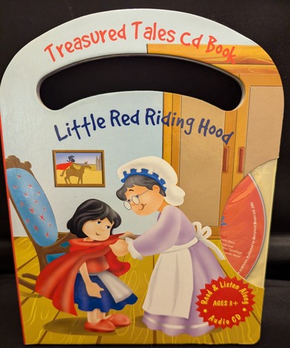 LITTLE RED RIDING HOOD READ-ALONG AUDIO CD STORYBOOK. NEW! FREE ...