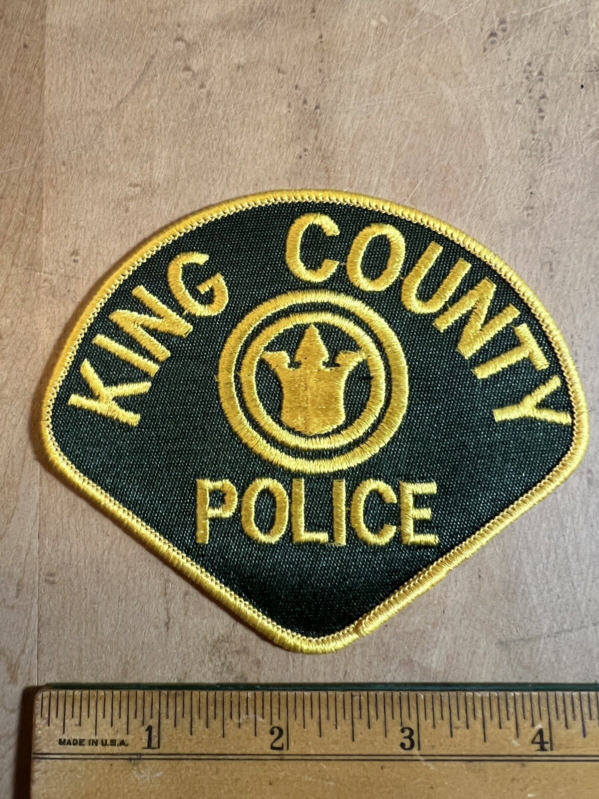 KING COUNTY POLICE WASHINGTON WA patch unused | eBay