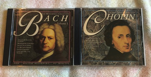 The Masterpiece Collection: Bach Volume I And Chopin (CD, LN-MINT) (6 ...