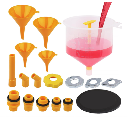 Kit de Embudo de Refrigerante Antiderrames, Ajuste Casi Universal ...