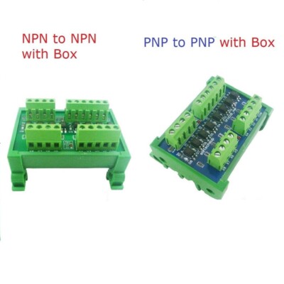 8CH 3.3V 5V 12V 24V Ttl Lvttl Digital Logic Level Conversion Module ...