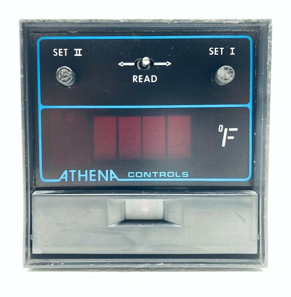 UNUSED ATHENA CONTROLS 4000-B-E TEMPERATURE CONTOL MODULE 0-1000F 120 ...