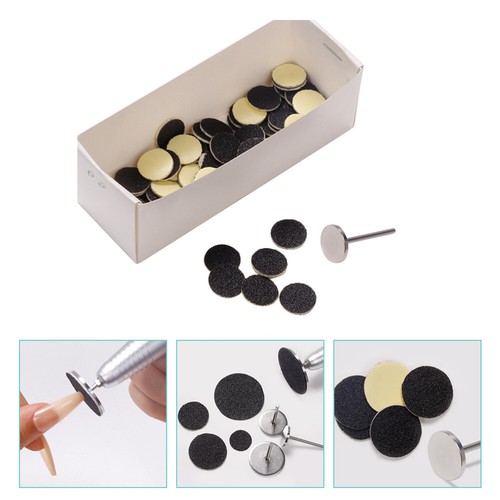 Grinding Sand Foot File Sandpaper Discs Feet Nail Sanding Drill Bit | eBay