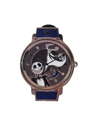 DLR Disney Pin Hidden Mickey Watch Jack Skellington Zero Pin Nightmare ...