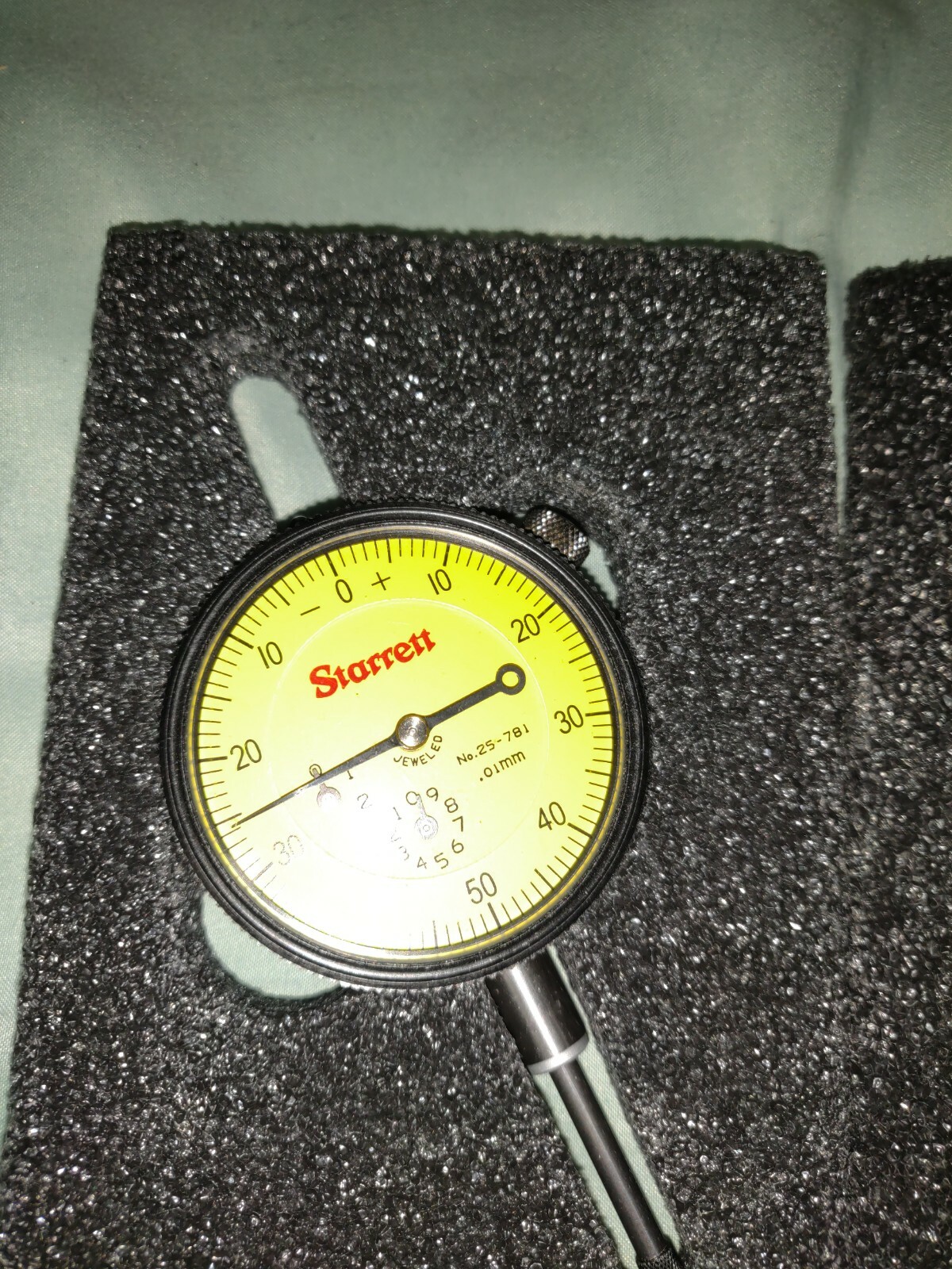 STARRETT 25-781J INDICATOR DIAL FINE MEASUREMENT METRIC MILLING TOOL ...