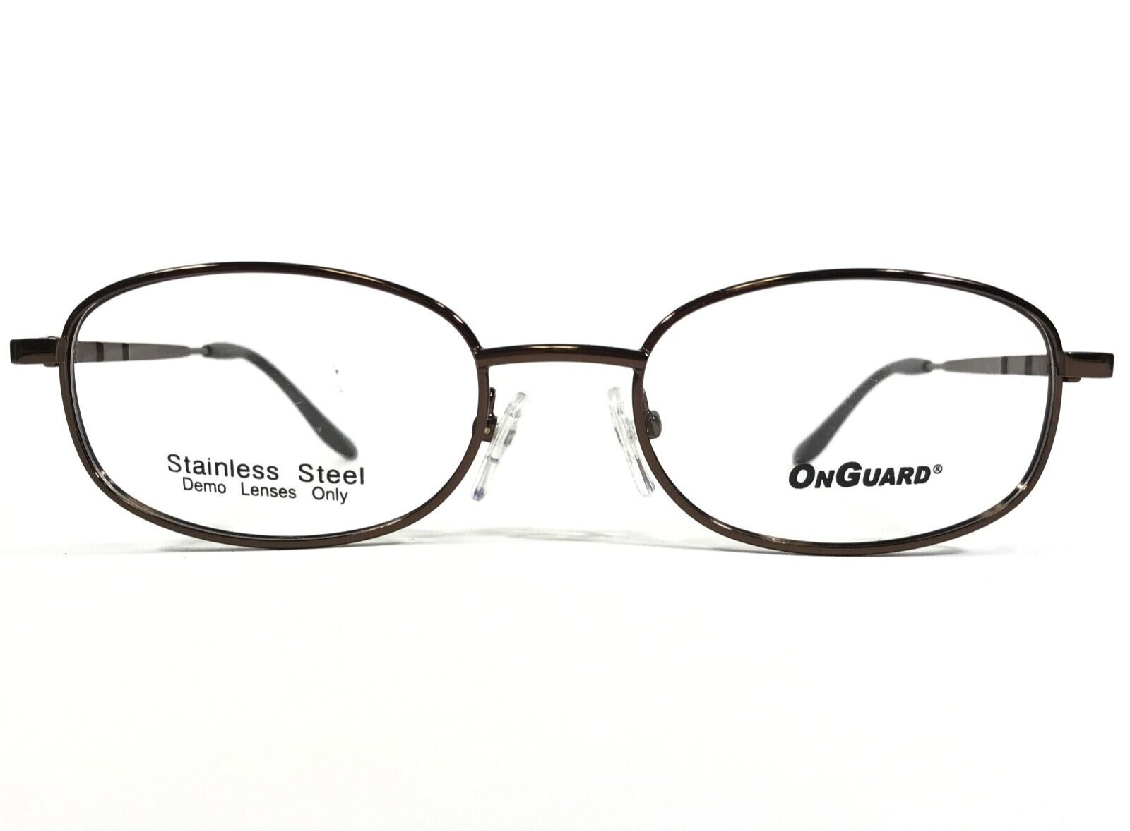 OnGuard Safety Eyeglasses Frames OG-113 Brown Round Full Rim Z87-2+ 51 ...