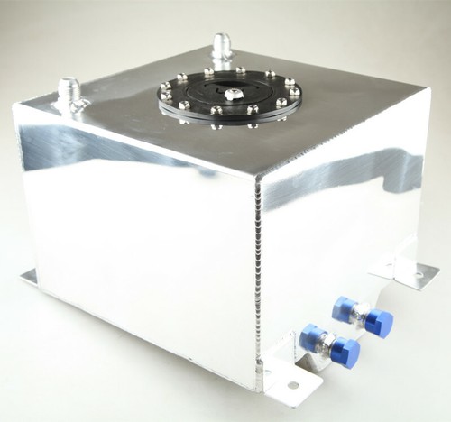 AUS Universal Fuel Cell 20L 5 Gallon Aluminum Fuel Tank + Internal Foam ...