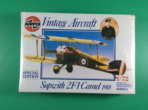 Airfix Sopwith 2F1 Camel 1918 Vintage Aircraft Special Edition Kit ...