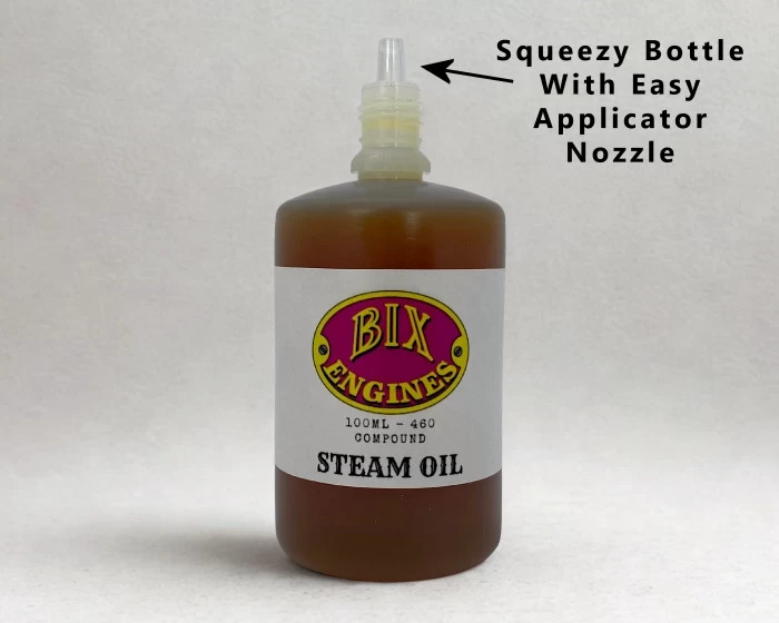 Bix Steam Oil LARGE 100ML Model Steam Engines 460 Compound Mamod Etc ...