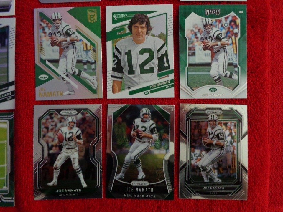 107 card JETS Large Lot Isaiah Davis AUTO Garrett Wilson Ahmad Gardner ...