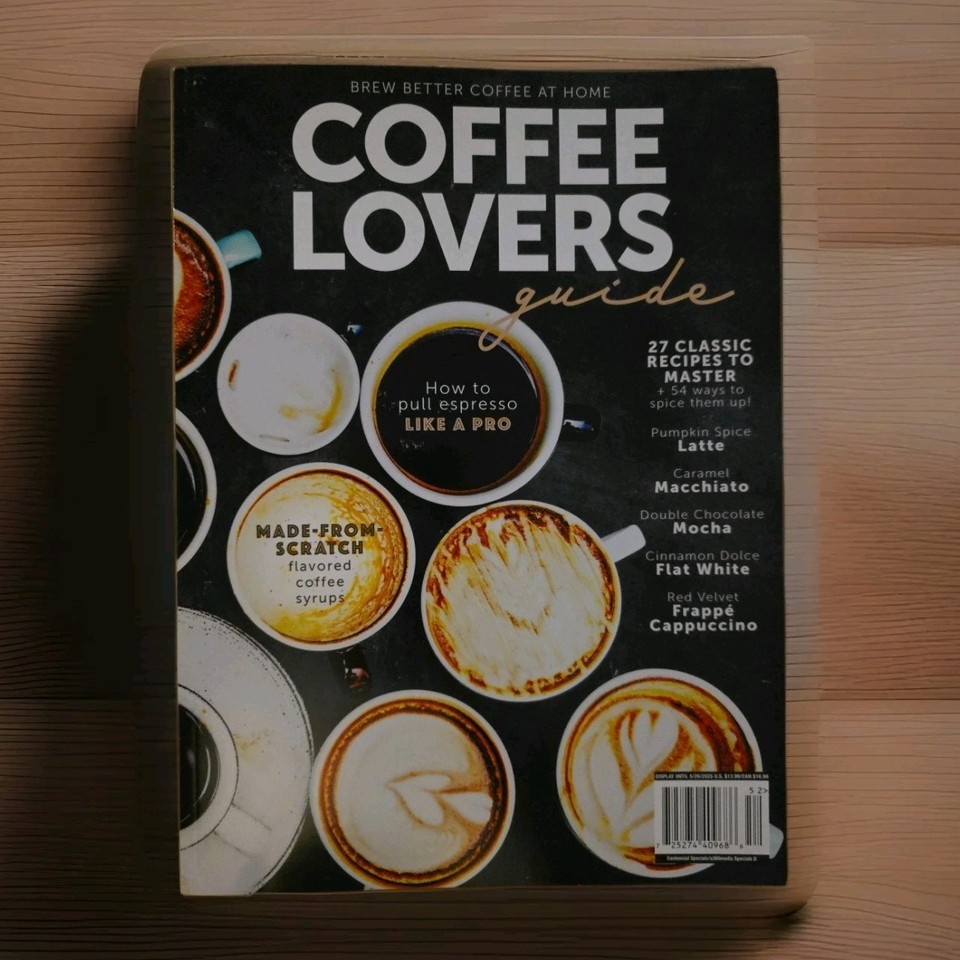 Coffee Lovers Guide Magazine Brew Better Coffee At Home | eBay