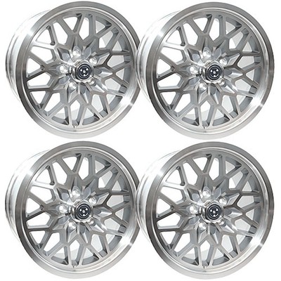 Year One Wheels SFW1794GUNS Cast Aluminum Snowflake Wheel Set 17 x 9 ...