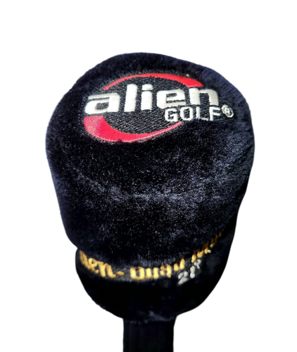 Alien Golf Quad Metal 21 Degree Fairway Wood Headcover Black Plush Long ...