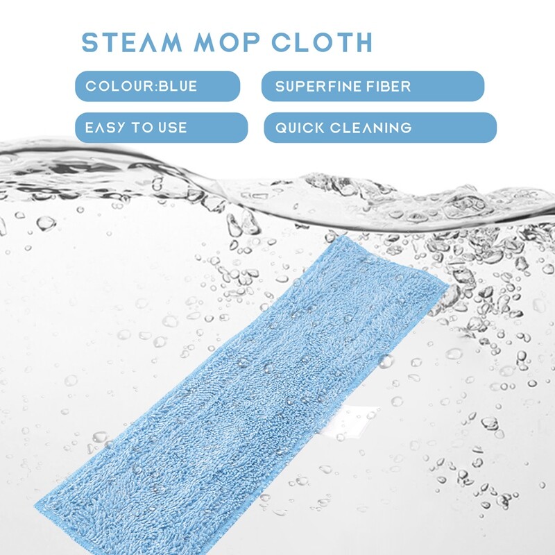 4 Pcs Washable Reusable Microfibre Mop Cloths for Moppy Steam ...