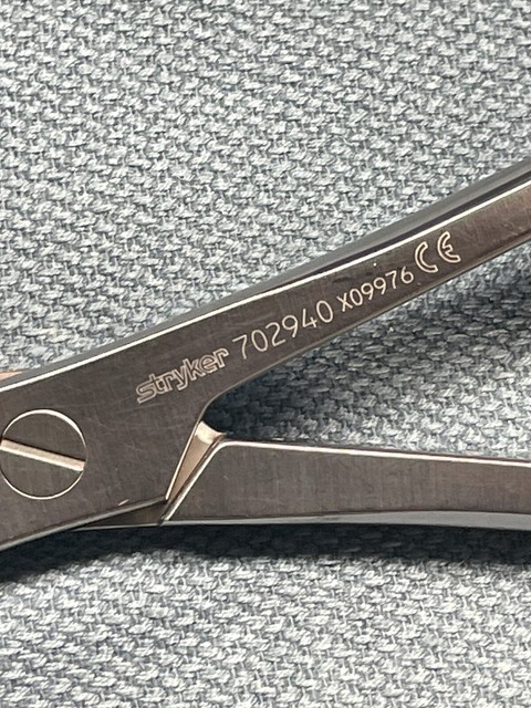 Stryker 702940 Reduction Forceps with Serrated Jaws 240mm Orthopedic ...