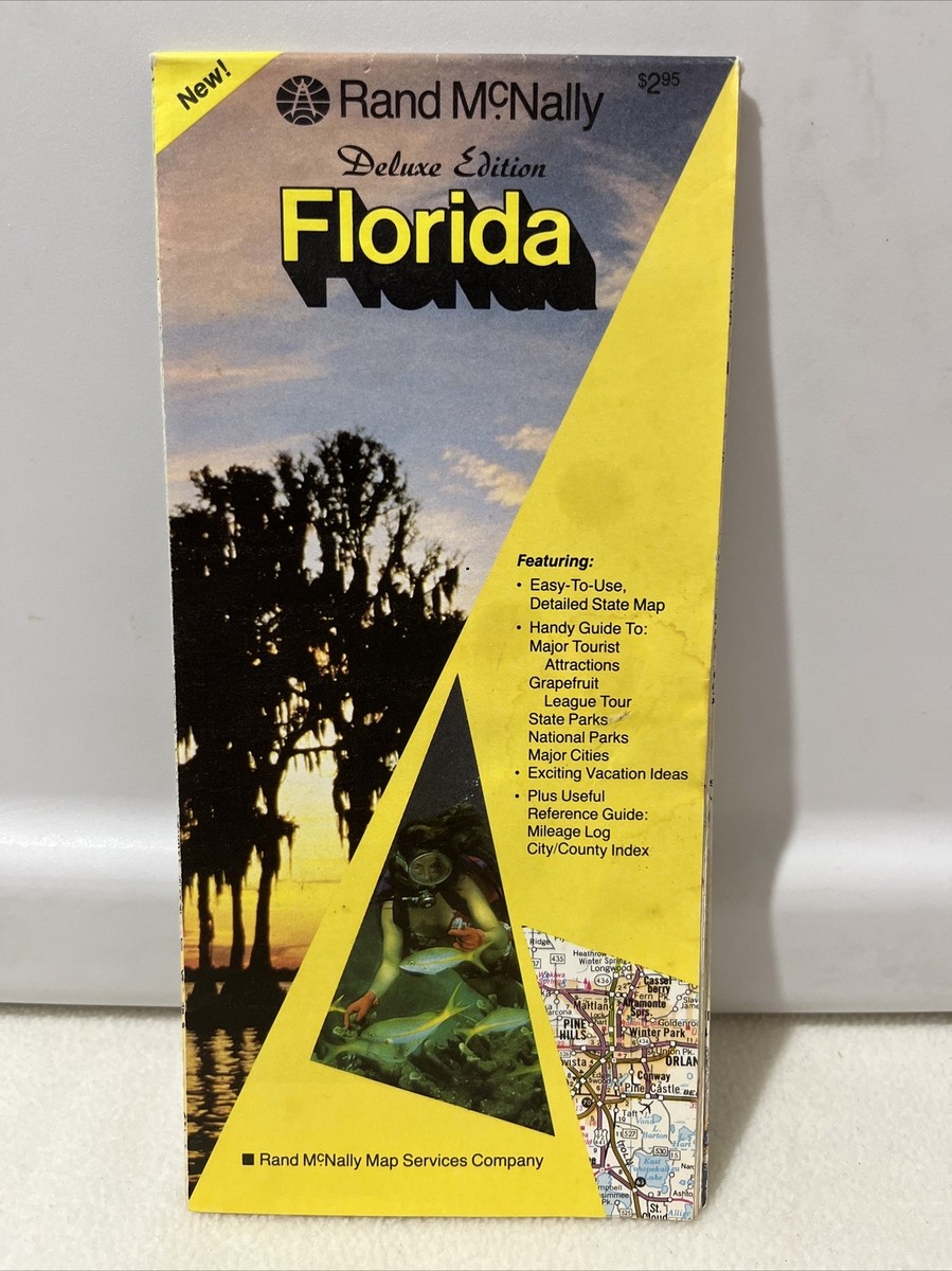 Rand Mcnally Map Of Florida