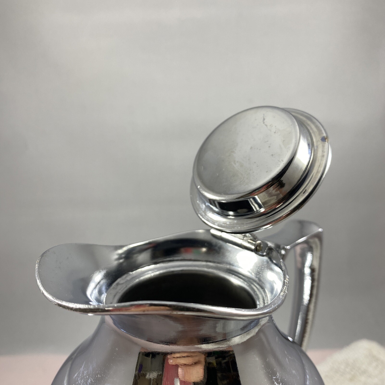 Vintage Grand Silver Co Wear Brite Nickel Silver Pitcher Creamer Serve ...
