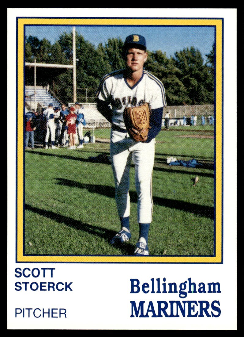 1987 International Sportscard Co Scott Stoerck Bellingham Mariners #26 ...