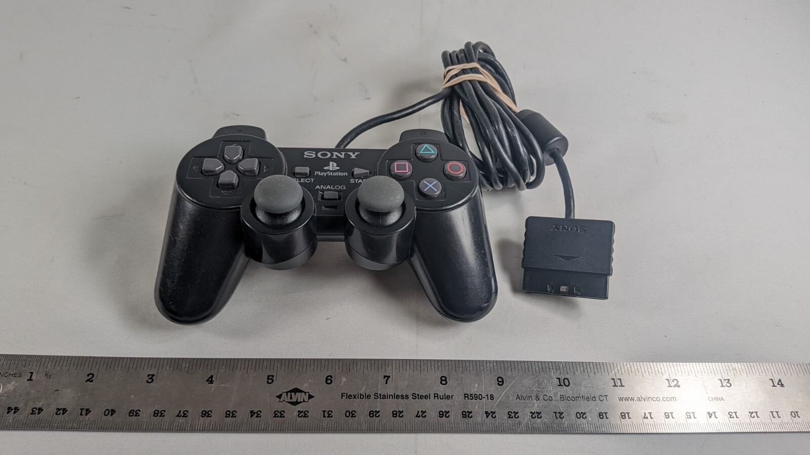 Official OEM Sony Playstation 2 PS2 Dual Shock Controller Black SCPH ...