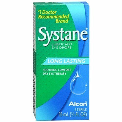 Alcon Systane Lubricant Eye Drops Soothing Comfort Dry Eye Relief .5 oz ...