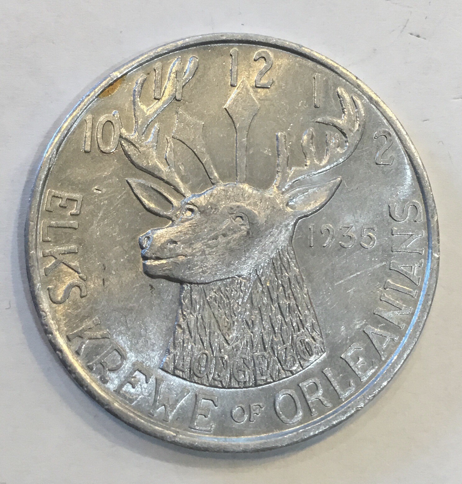 Elks Krewe Of New Orleans Lodge 30 Coin Medal | eBay