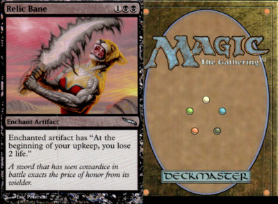 Magic the Gathering -MTG- Relic Bane Foil | eBay