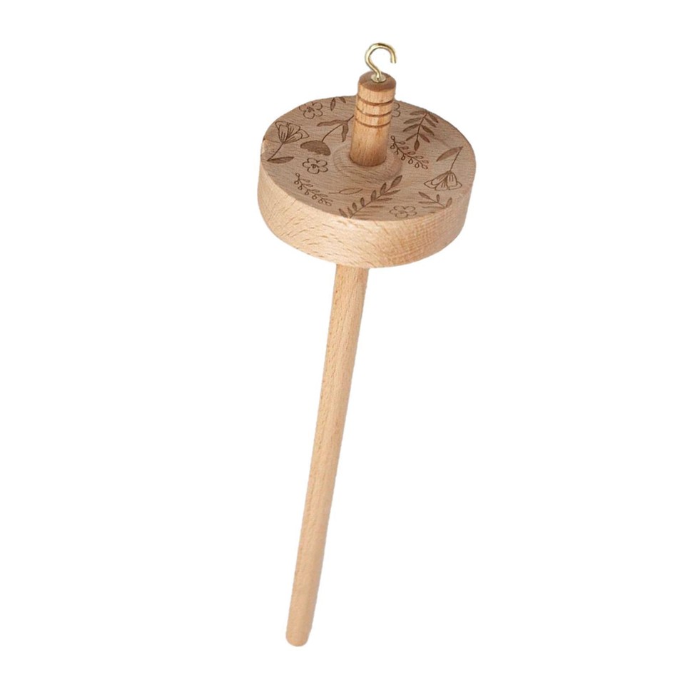 Drop Spindle Top Whorl 12.80inch Handmade Spindles Portable Wheel ...