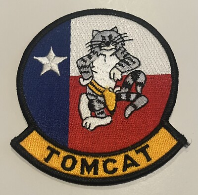 US NAVY VF-202 F-14 TOMCAT FIGHTER SQ. "SUPERHEATS" PATCH INSIGNIA USN ...