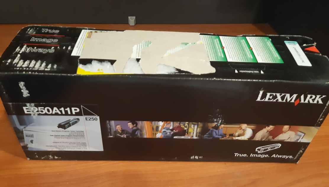 Genuine Lexmark E250A11P Black Toner - for Lexmark E250d / E250dn Printer models | eBay