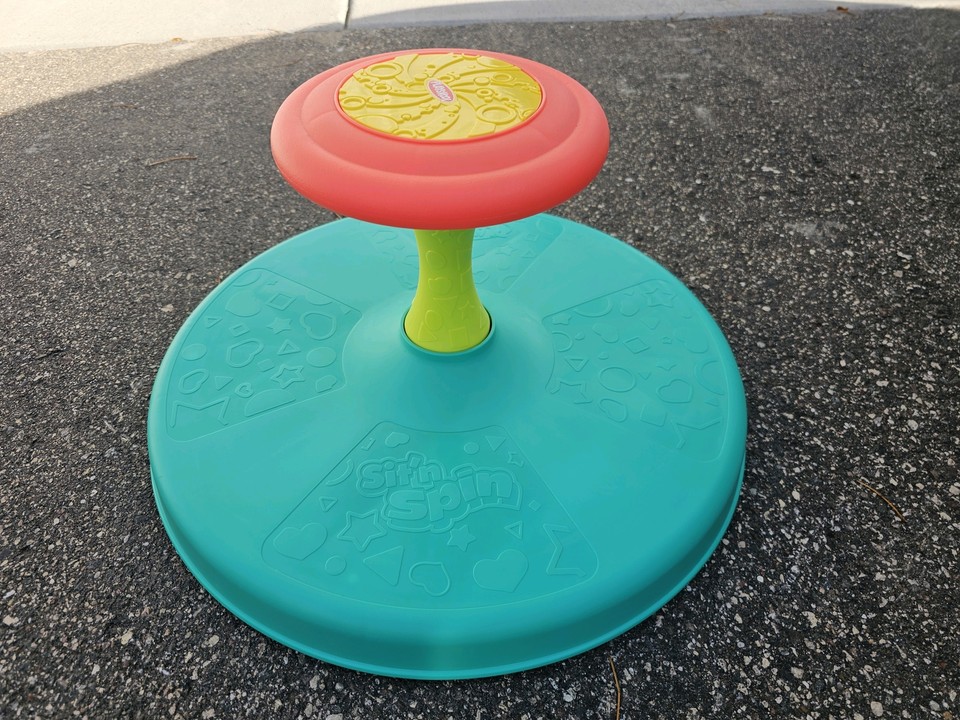 Playskool Sit ‘n Spin Classic Spinning Activity Toy Toddlers Sit and ...