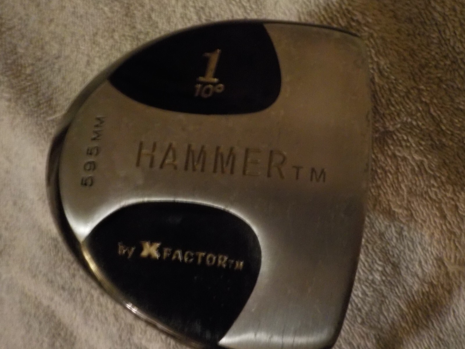 A" Used" Hammer, X Factor, 10 Degree Loft Driver w/Graphite Shaft | eBay