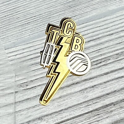 ELVIS & LINCOLN/MERCURY - 2 Logos With TCB Lightning Bolt - Lapel Pin ...