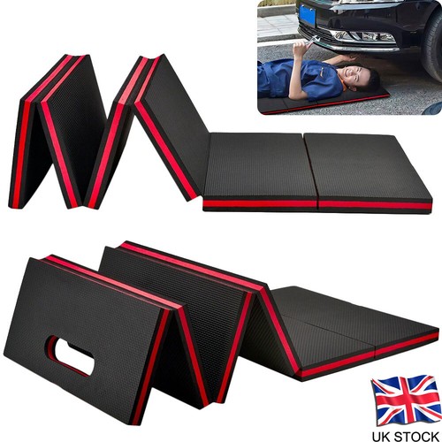 3in1 Mechanics Mat Large Folding Garage/Kneeling/Laying Foam 25mm Thick ...