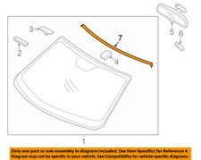 Hyundai OEM 12-16 Veloster-roof Molding Trim Left 872312V000 for sale ...