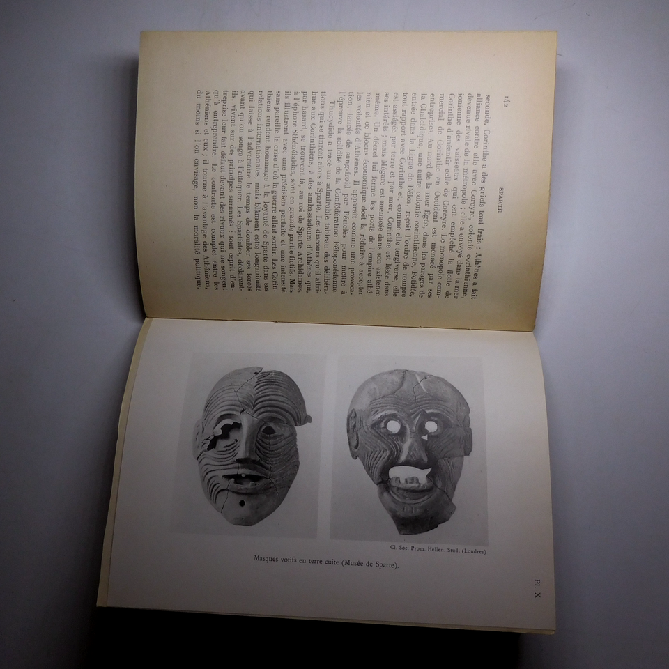 N23.626 Pierre Roussel 1939 Spart Illustrated History Geography Ancient ...