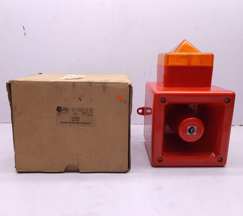 E2S AL105N 24VDC Combined Sounder & Beacon | eBay UK