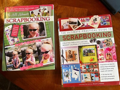 Two Scrapbooking Books Ultimate Guide & It's All About Scrapbooking | eBay