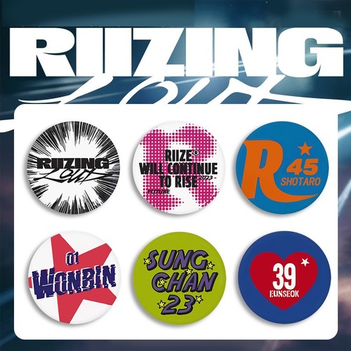 Kpop RIIZE Chest Pins Round Badge | eBay
