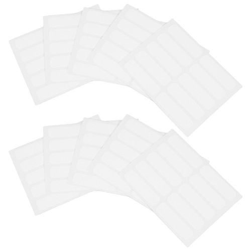 100 Pcs Cloth Label Sticker Name Labels for Kids Clothing Loop Clothes ...