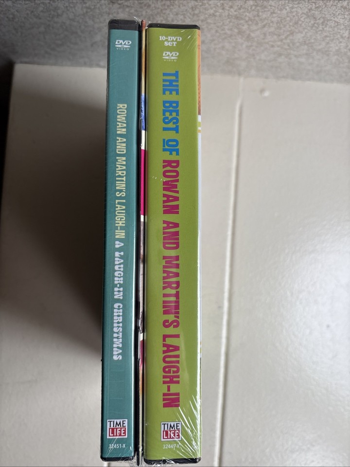 Laugh-In Rowan And Martin Best of DVD NEW Sealed Time Life 2 Case Set ...